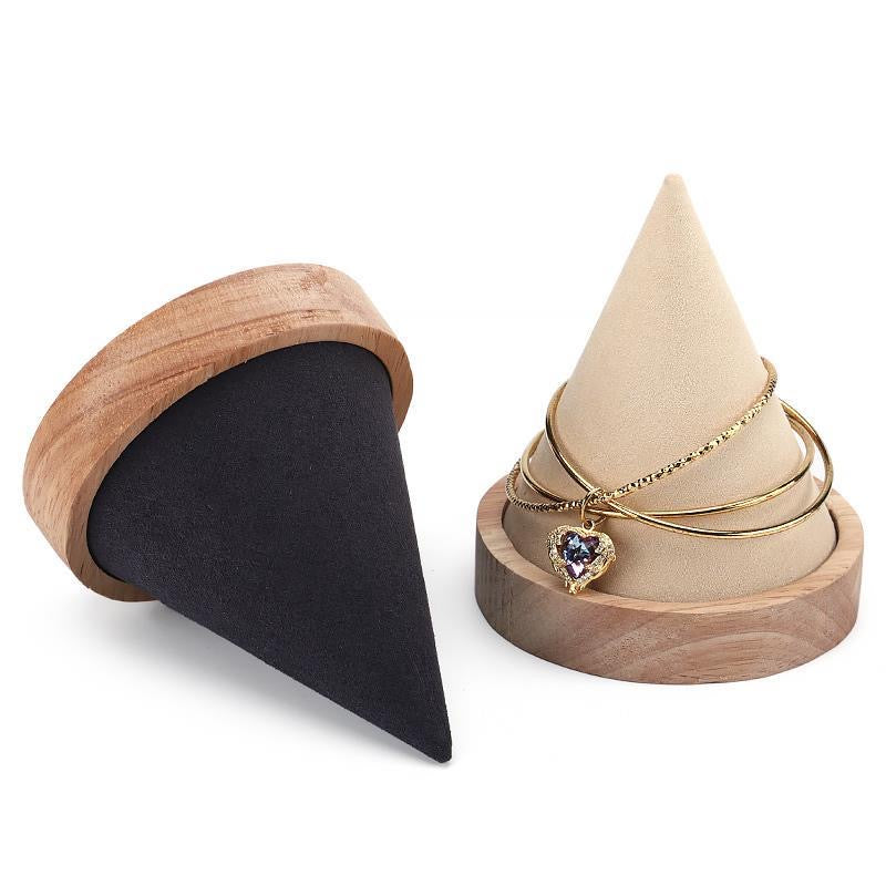 Solid Wood Bracelet Display Stand – Beadhappier