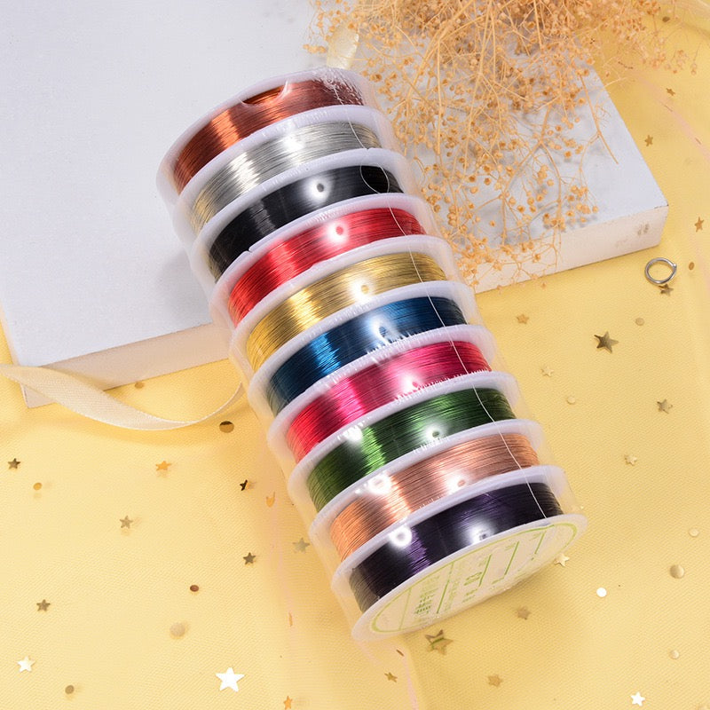 Colorful Mix Copper Wire Bundle for DIY – Beadhappier